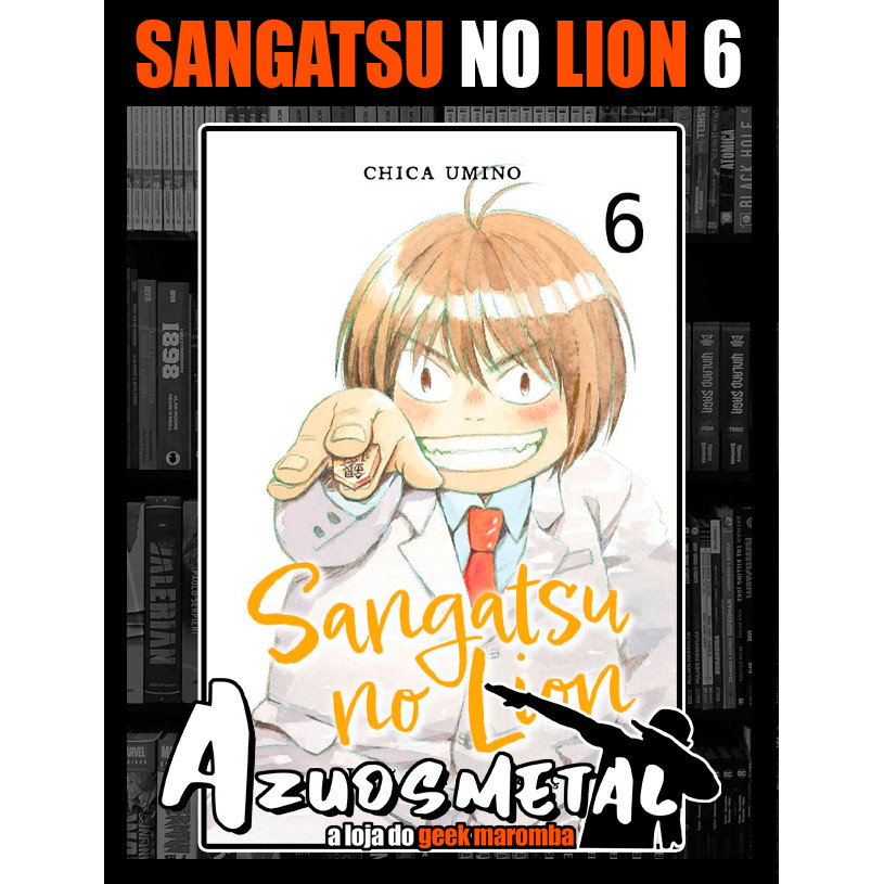 Sangatsu no Lion: O Leão de Março - Vol. 6 [Mangá: JBC] | Shopee Brasil