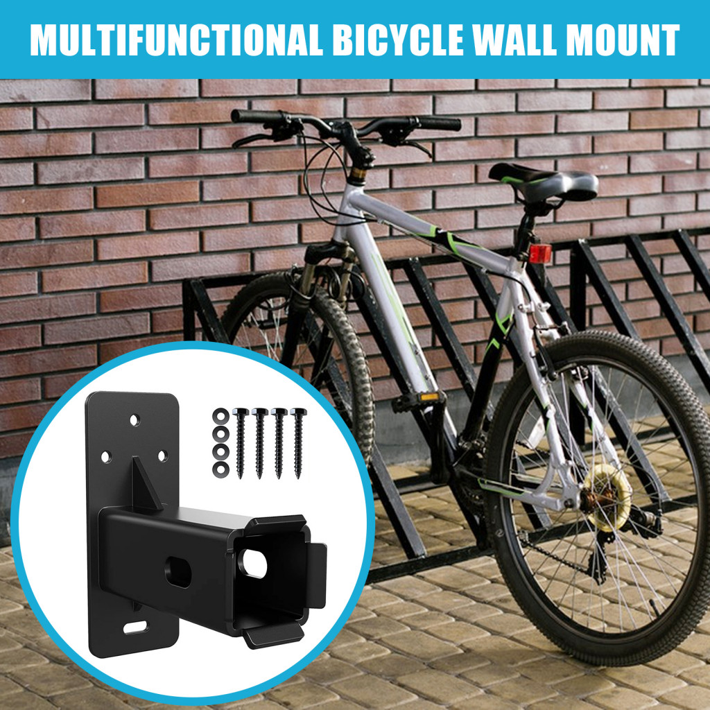 Vertical Bike Storage Rack Triangular Structure Hook Heavy Duty Wall ...