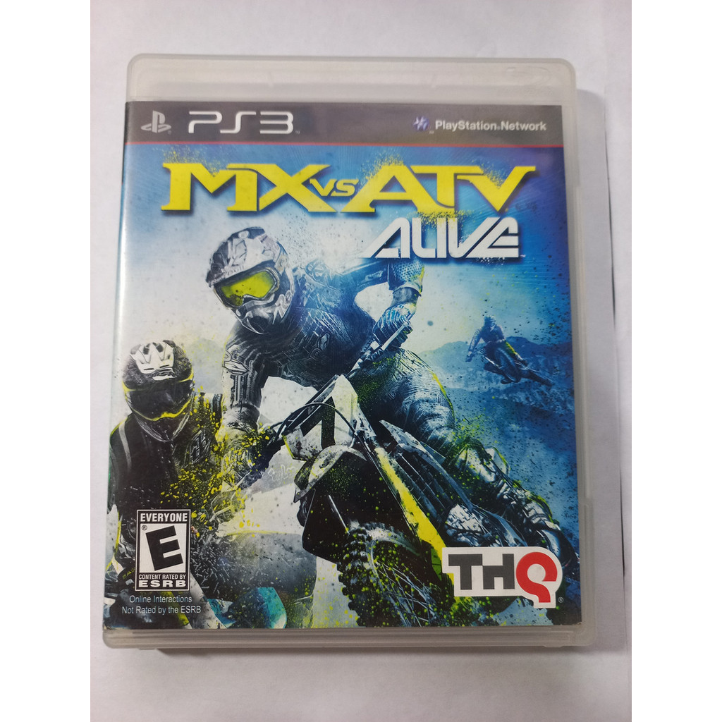 Jogo Mx Vs Atv Alive Playstation 3 Mídia Física | Shopee Brasil