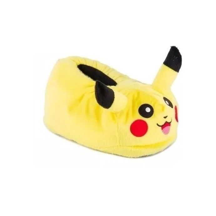 Pantufa Antiderrapante Pokémon Pikachu 3D Unissex | Shopee Brasil