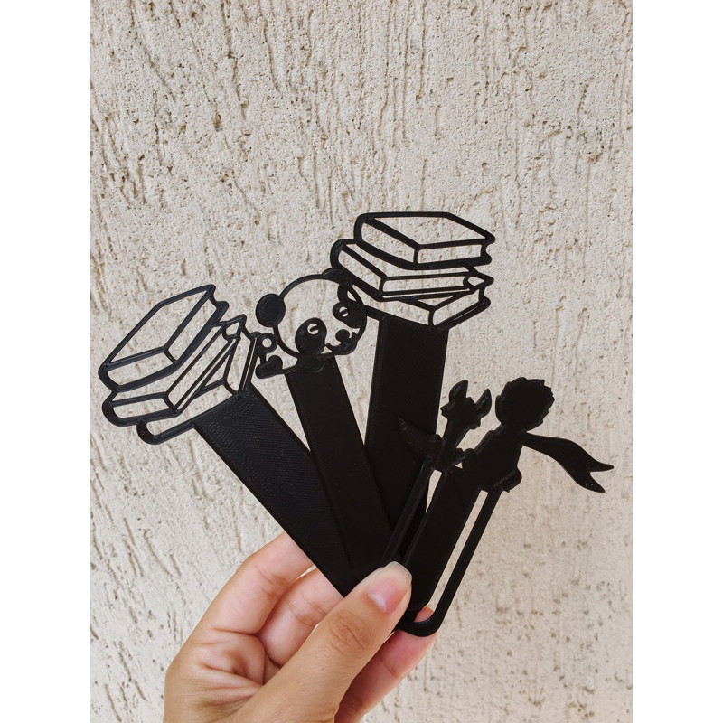 Marcador Pagina Livro Caderno BOOKMARK Criativo Leitura Divertido personalizado iMPRESSAO 3D ...