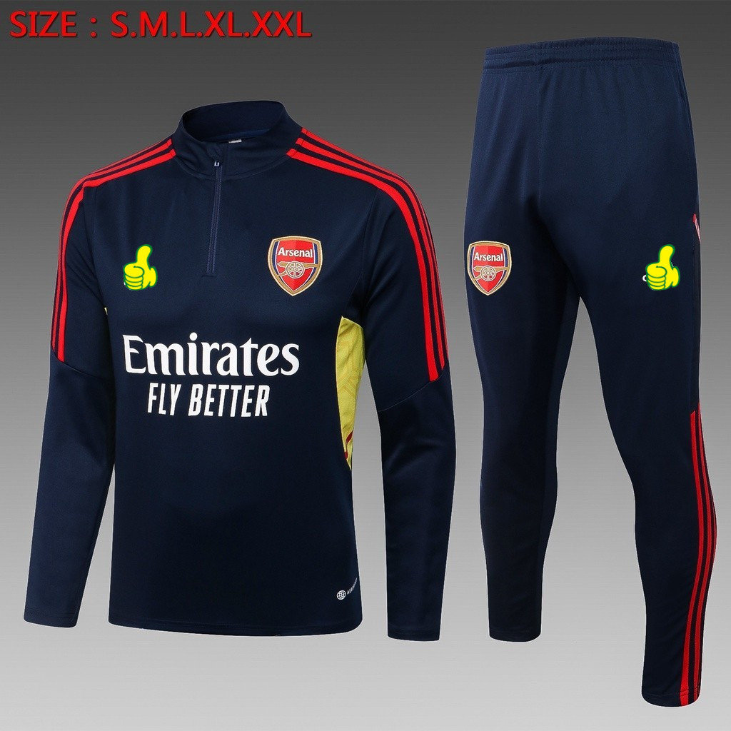 22/23 Jogo Temporada Nova Arsenal Início Real Azul Futebol Camisa Traje ...