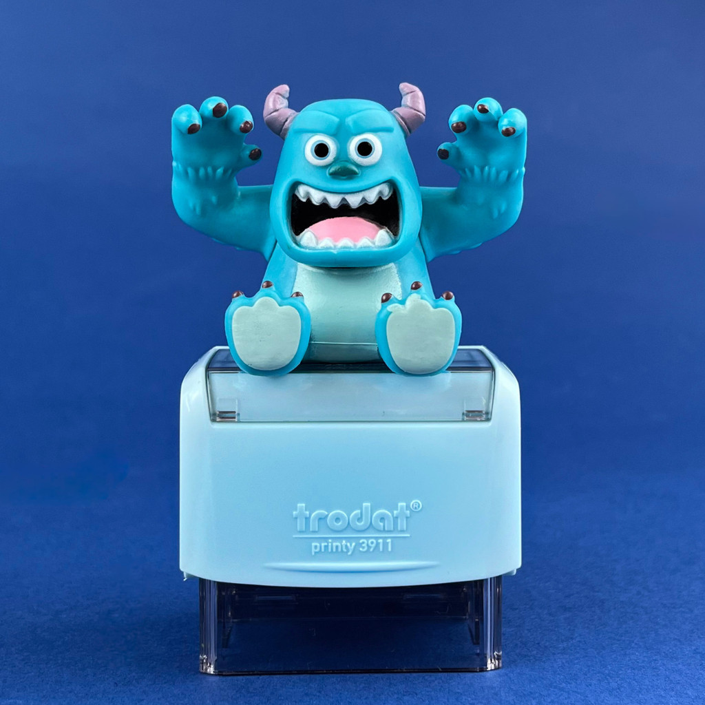 Carimbo Sullivan Susto - Coleção Monstros S.A | Shopee Brasil