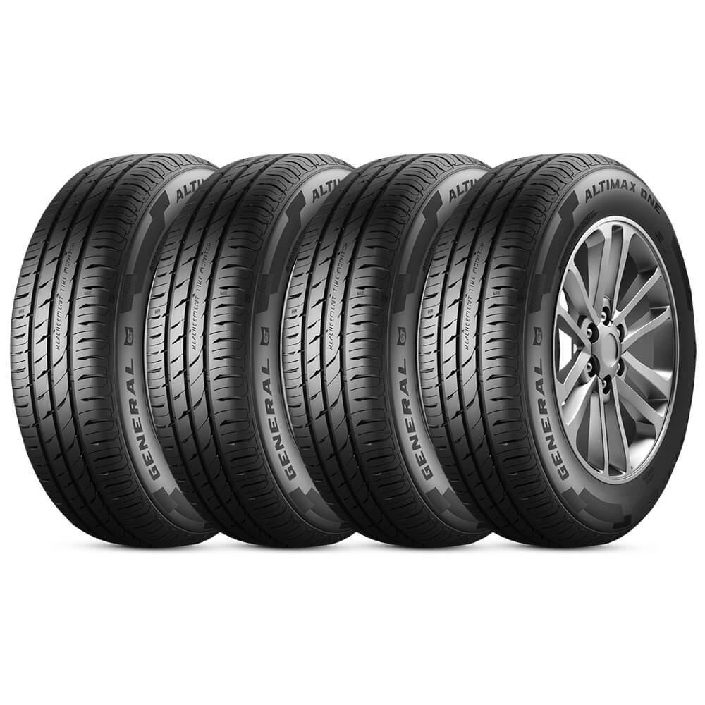 Kit 4 Pneu General by Continental Aro 14 175/65r14 82t Tl Al | Shopee Brasil