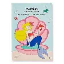 Livro Infantil Malebog Colouring Book The Little Mermaid de Den Lille ...