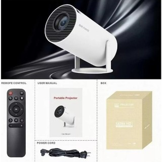 Projetor HY300 Pro 4K HD 40-150 Polegadas Xbox PS PC Wifi Celular Tv ...