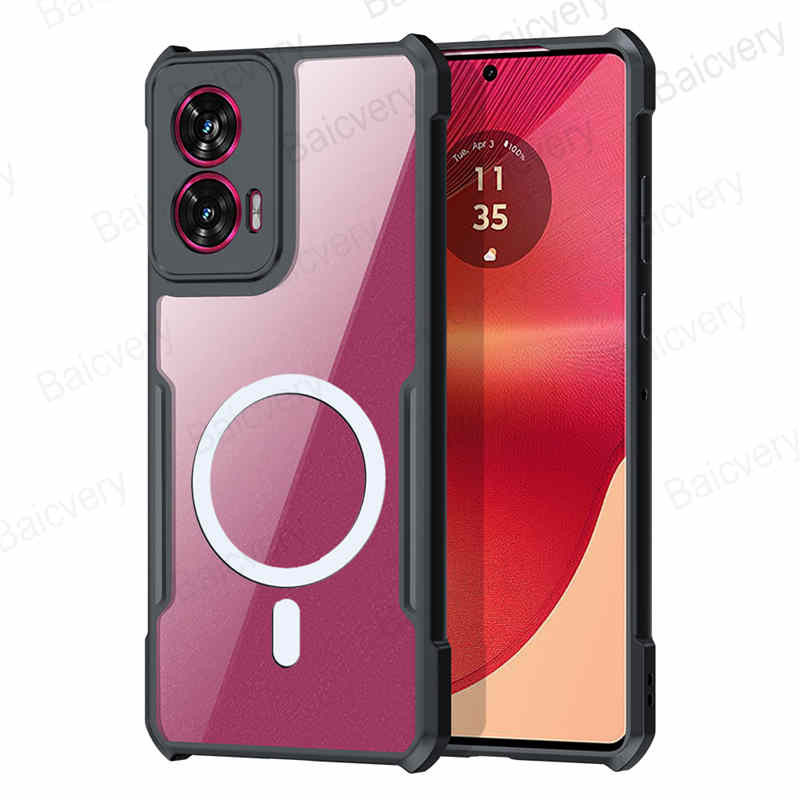 Motorola Moto Edge 50 Fusion/Ultra Pro Capa Rígida De Silicone À Prova ...