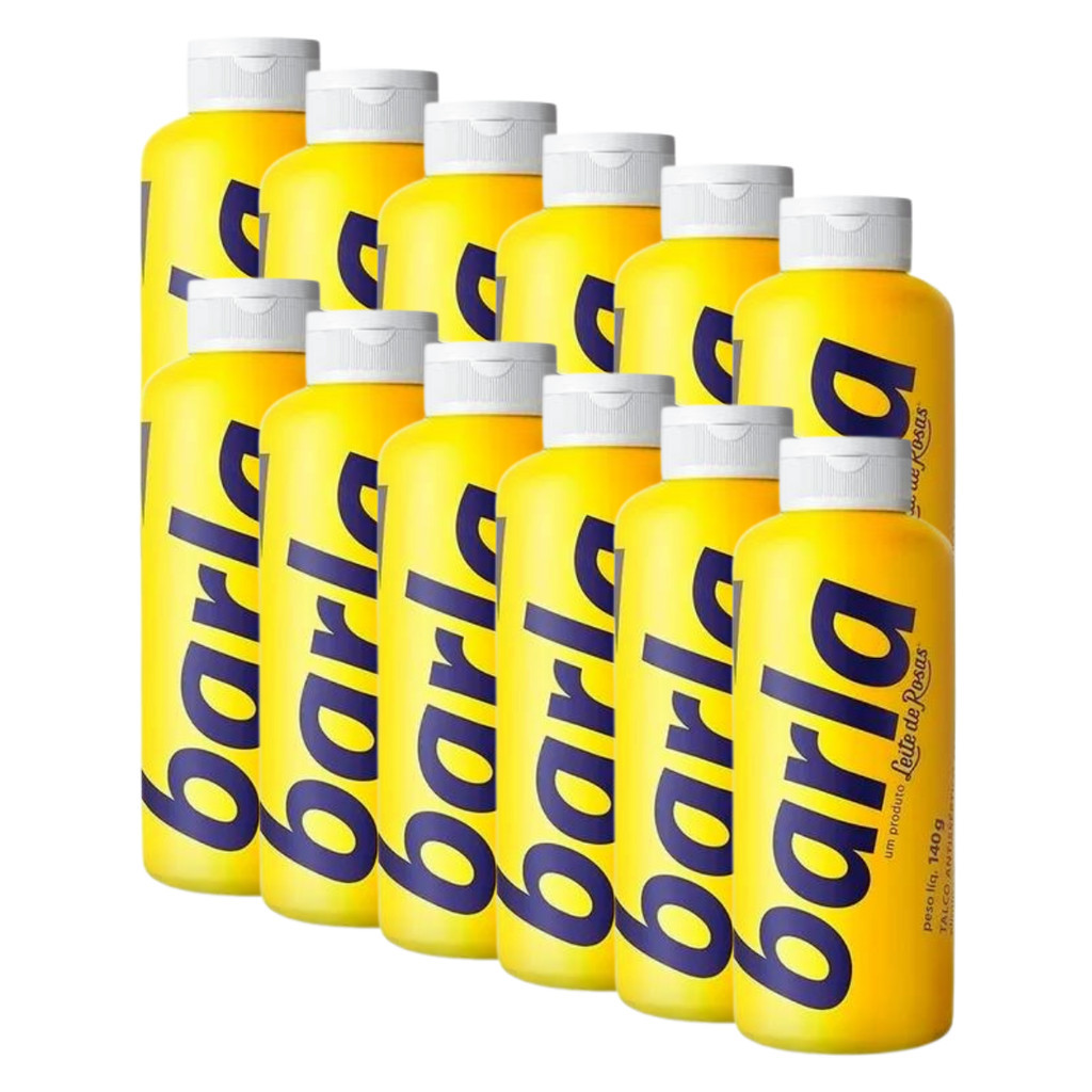 Kit 12 Talco Antisséptico Barla 140g - Desconto no Preço