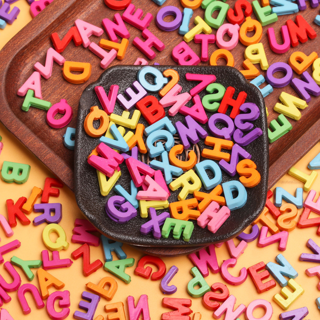 40/100Pcs Acessórios De Presente Letras Acrílicas Para Decoração ...