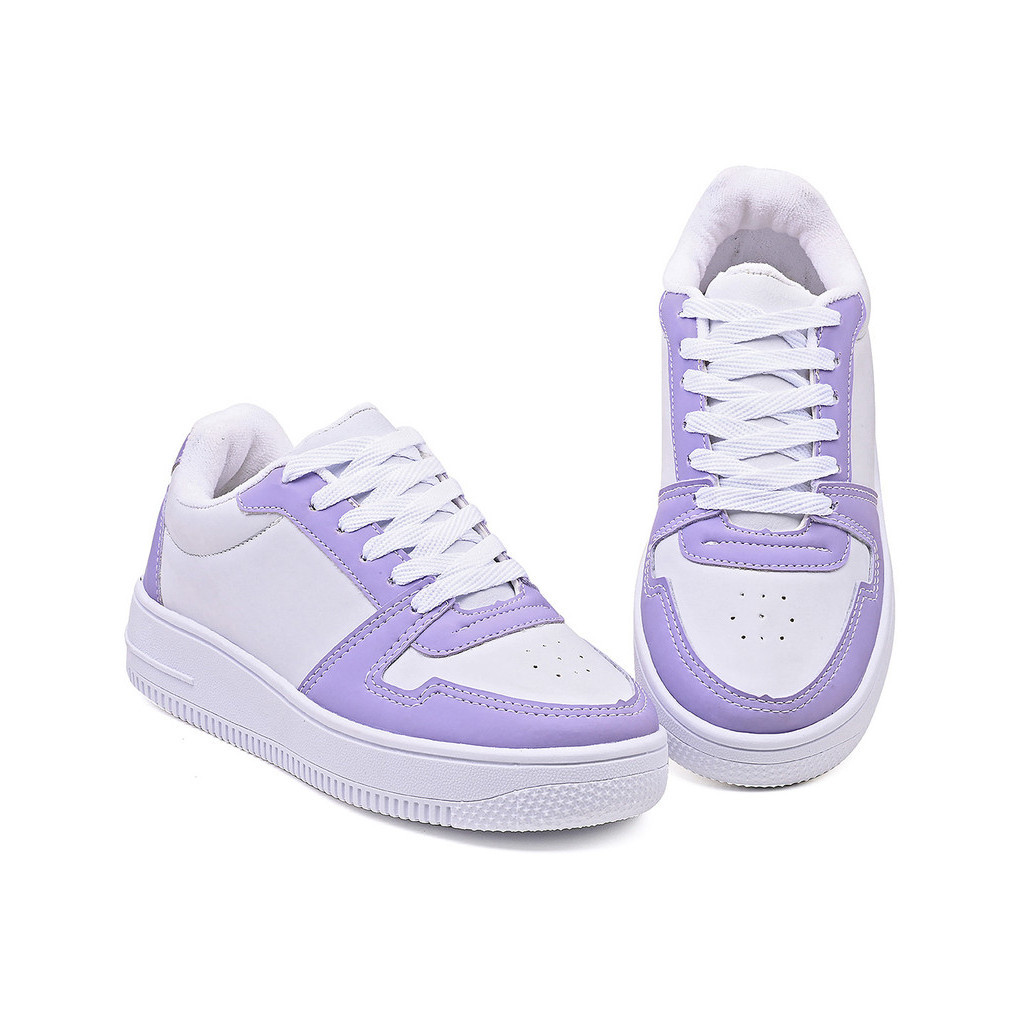 Tênis Parvaneh Feminino Casual Lilás | Shopee Brasil