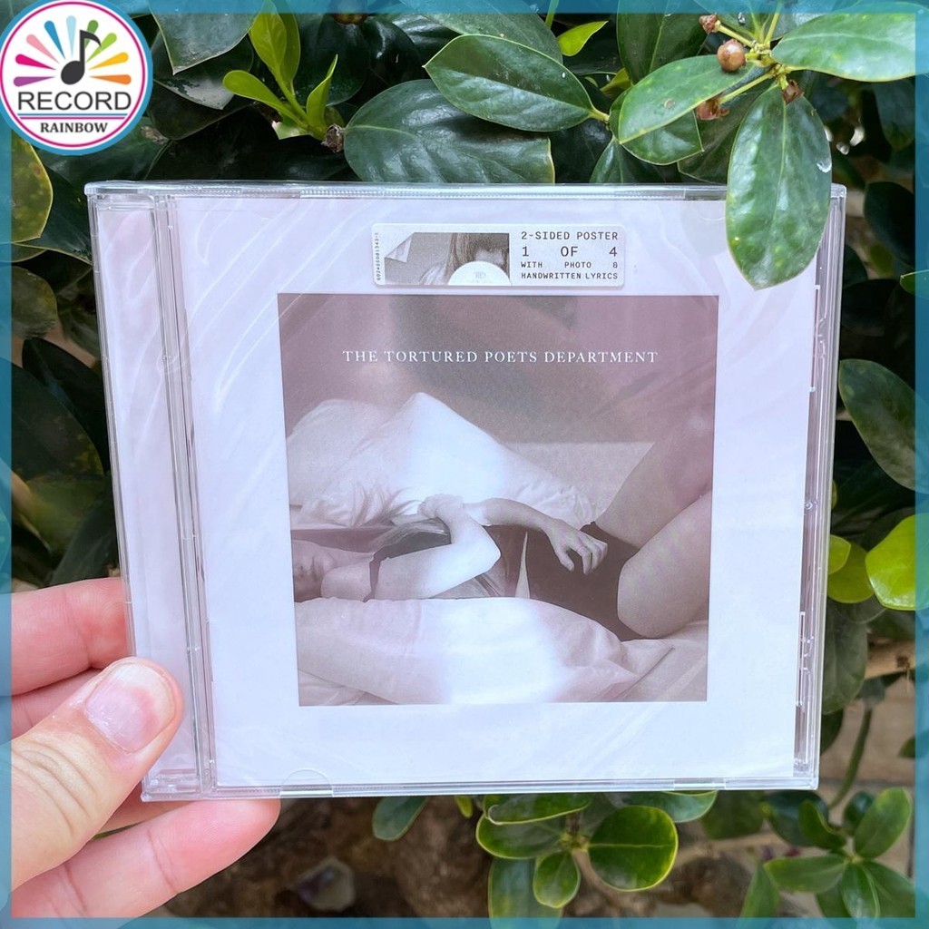 Taylor Swift The Tortured Poets Department CD + Bonus Track "The ...