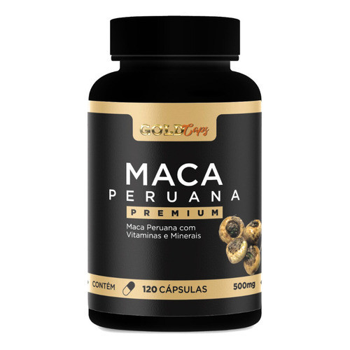 Maca Peruana 120 Cápsulas 500mg Pura Original Maca Natural Premium ...