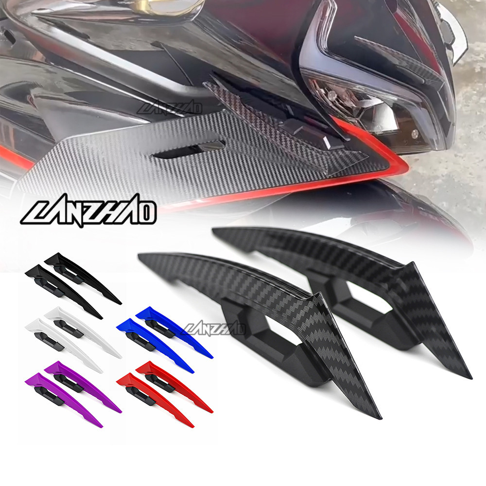 Kit De Acessórios Decorativos Para Motos Winglet Universal Scooter ...