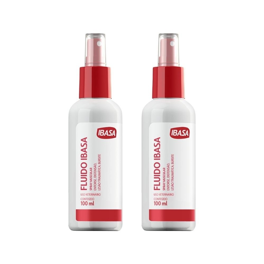 Fluido Ibasa Spray 100ml - Ibasa - 2 Unidades | Shopee Brasil