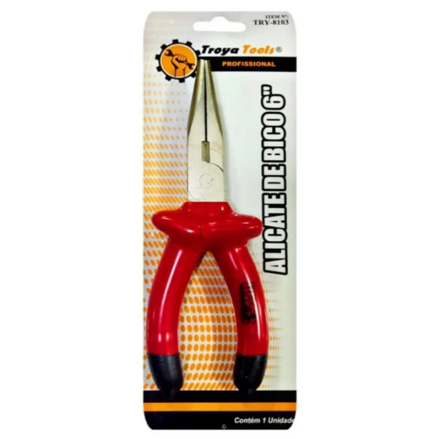 ALICATE DE BICO 6" - TROYA TOOLS. | Shopee Brasil