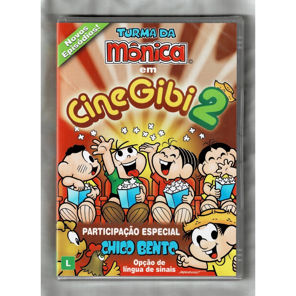 Turma Da Mônica Em Cine Gibi 2 DVD | Shopee Brasil