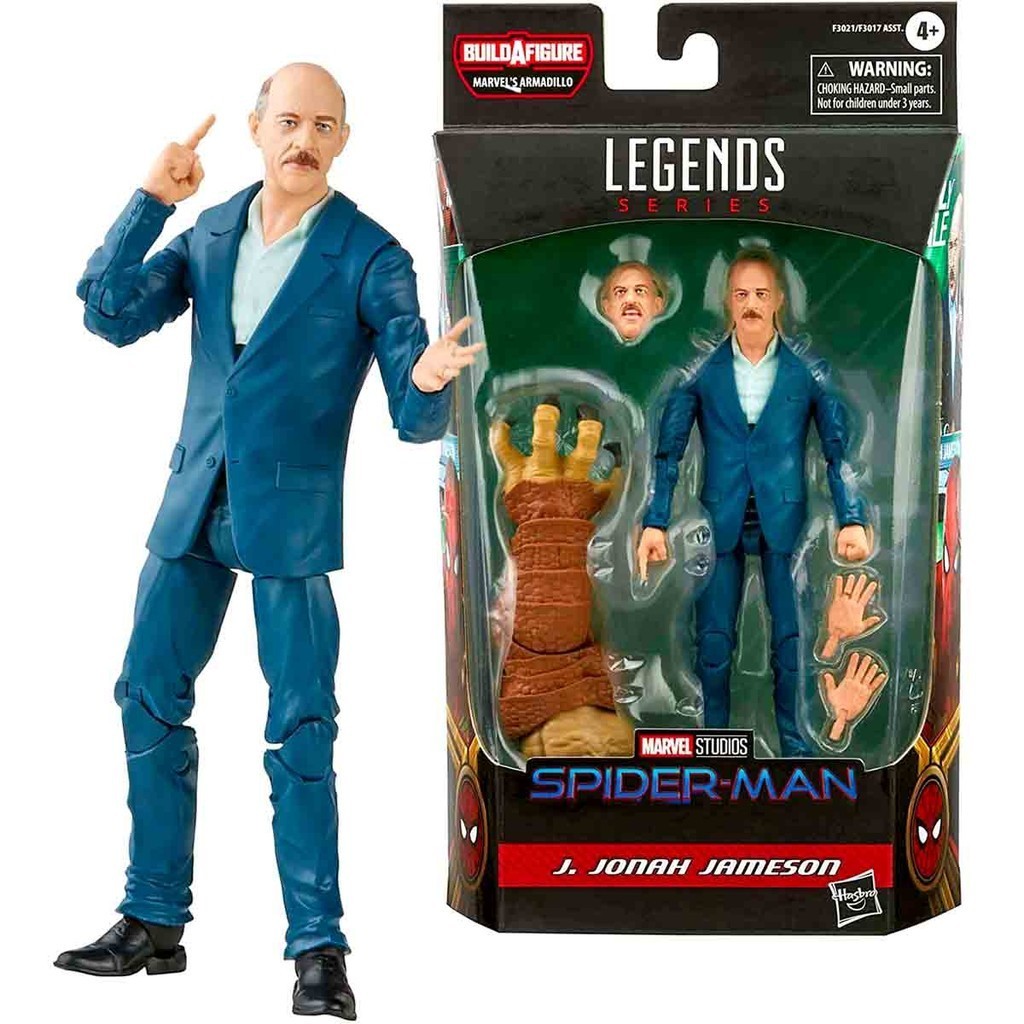 Boneco J. Jonah Jameson - Chefe do Peter Parker Homem Aranha - Hasbro ...