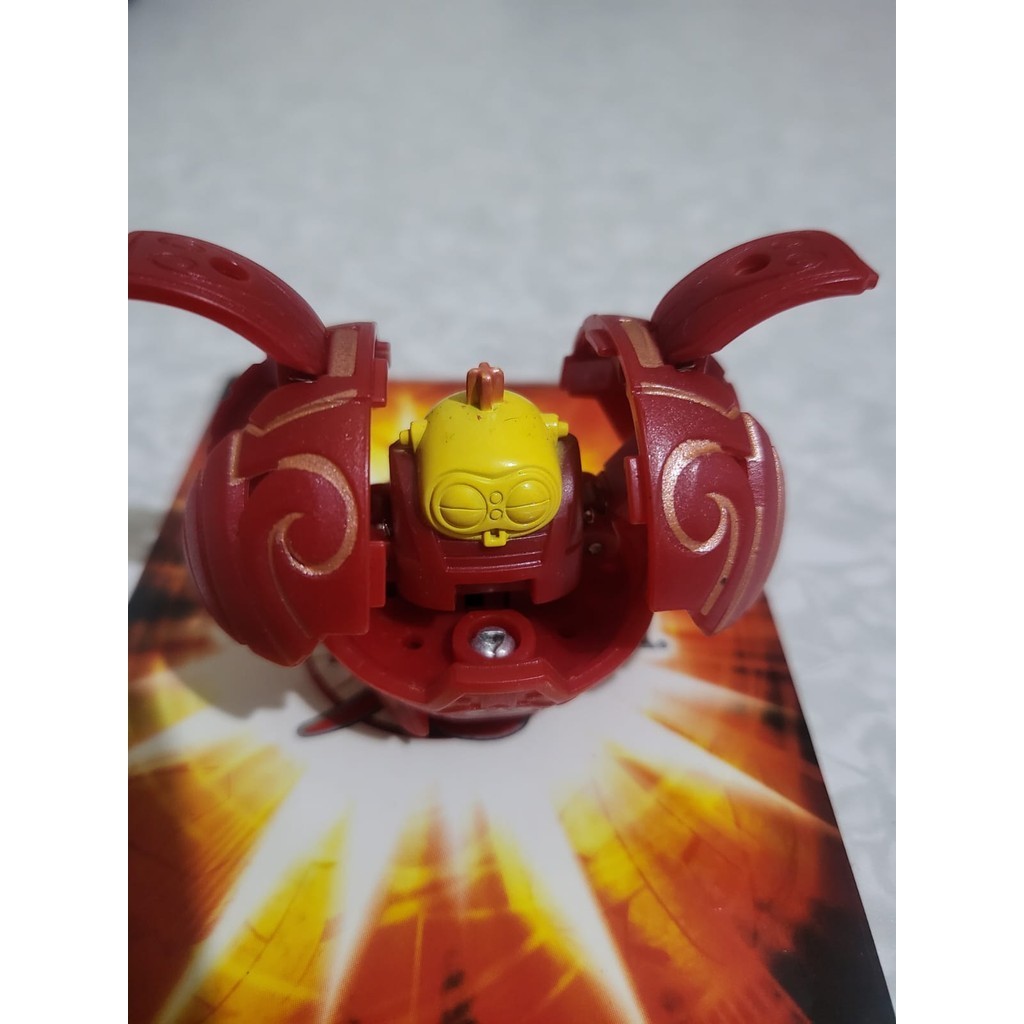 Bakugan Pyrus Red Clay 550G | Shopee Brasil