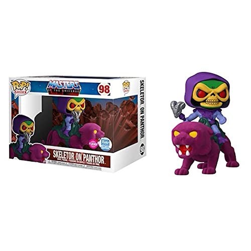 Funko Pop! Rides Master Of The Universe - Skeletor On Panthor 98 Limited Edition Flocked ...