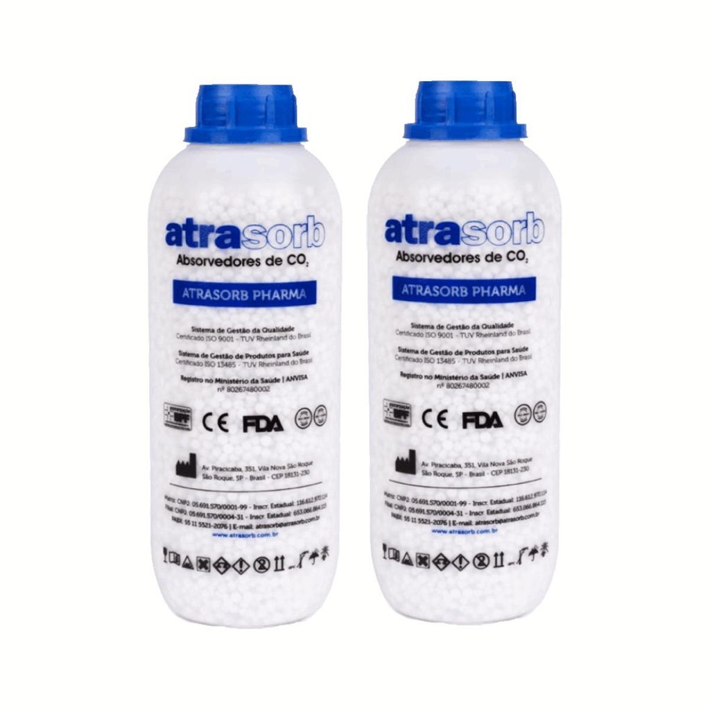 Kit 02 Unidades Cal Sodada 1 KG - Atrasorb | Shopee Brasil