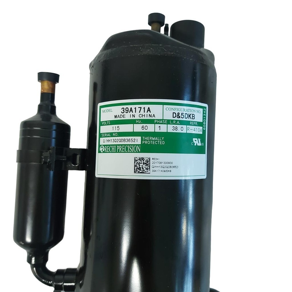 Compressor Rotativo Rechi 39A171A 12000 Btus R410A 115V 60HZ | Shopee ...