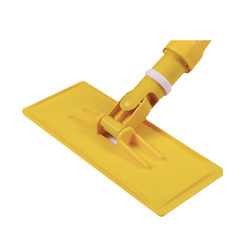 Suporte Plastico Para Fibra Amarelo Bralimpia Nycol | Shopee Brasil