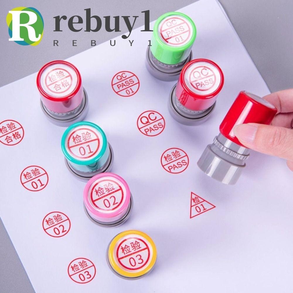 REBUY1 QA QC Inspection Stamp , Carimbo De Inspeção De Qualidade ...