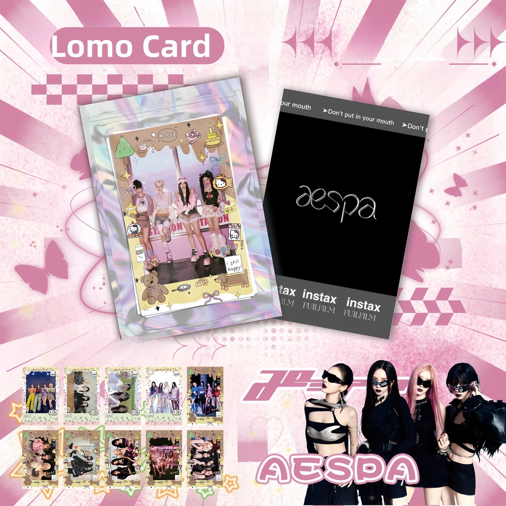 10pcs BABYMONSTER IVE AESPA Lomo Cartões BP ILLIT ITZY (G) I-DLE Menos Photocard WONYOUG IU Lisa ...