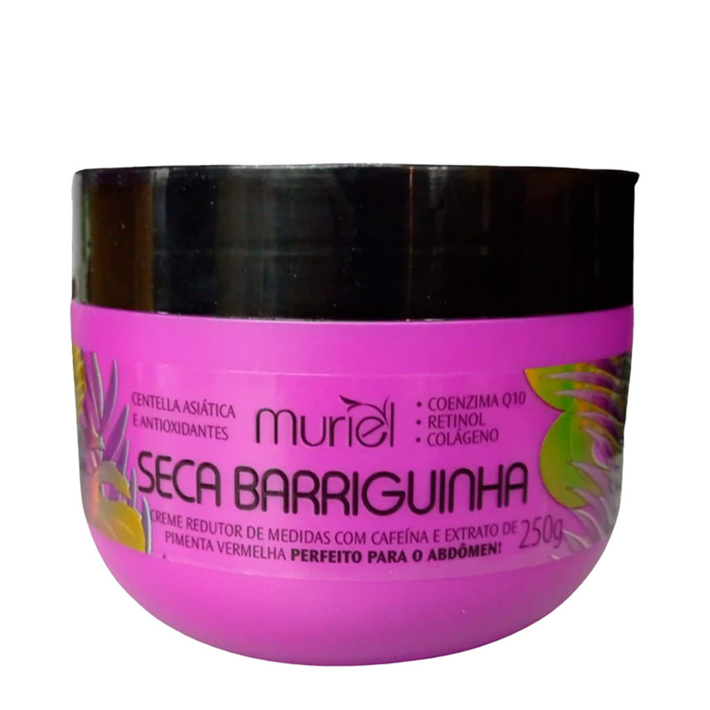 Creme Redutor De Medida Muriel Seca Barriguinha 250G | Shopee Brasil