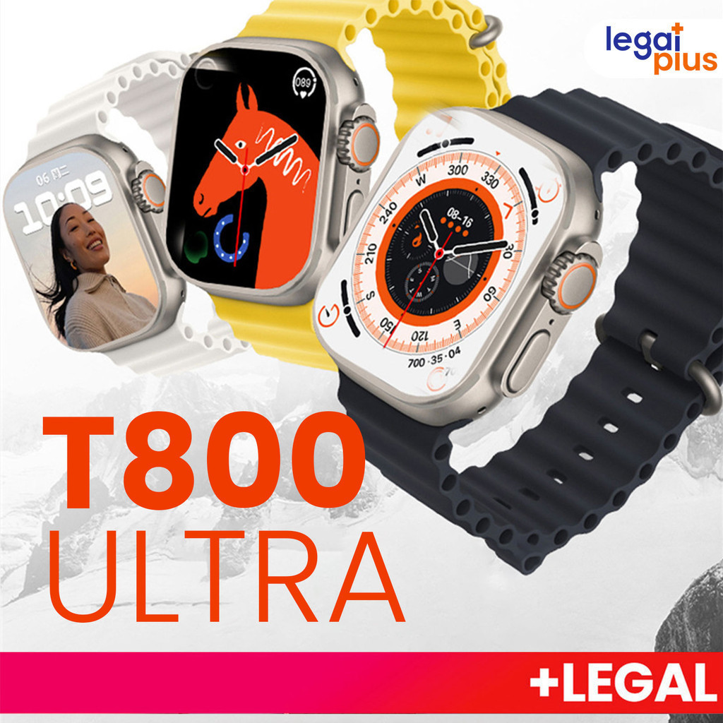 2025 Relógio Original Ultra-Smart Watch T800 ultra promax Temperatura Corporal Bluetooth ...