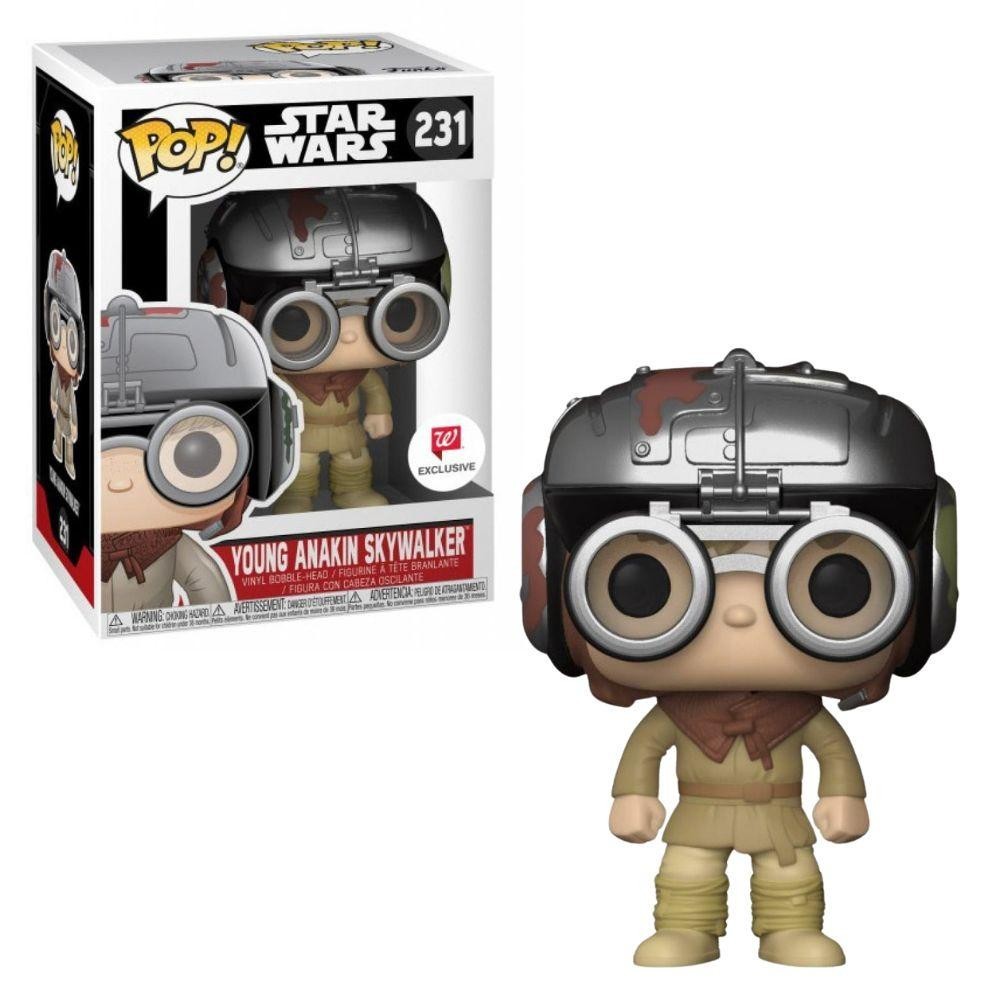 Boneco Funko POP! SW Anakin Skywalker In Pod Racer Helmet | Shopee Brasil