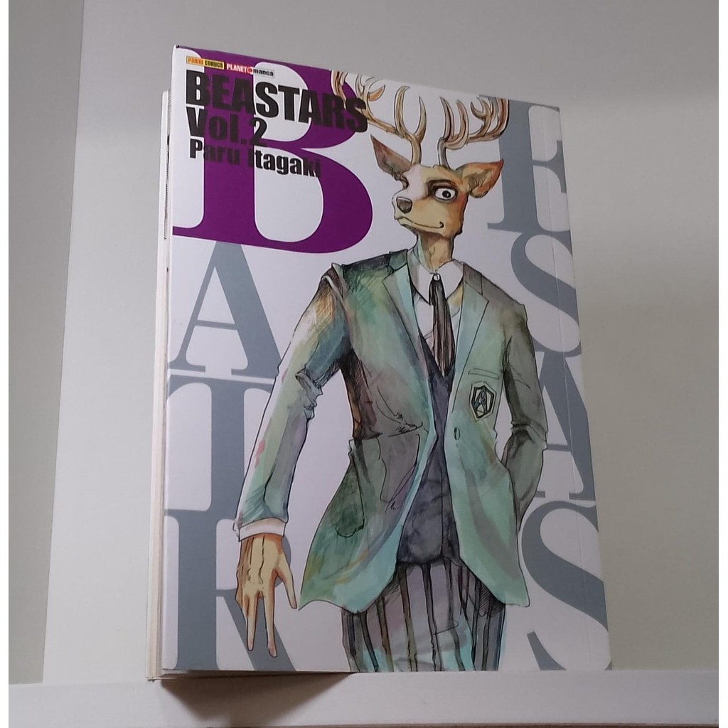 Manga Beastars volume 2 Paru Itahaki | Shopee Brasil