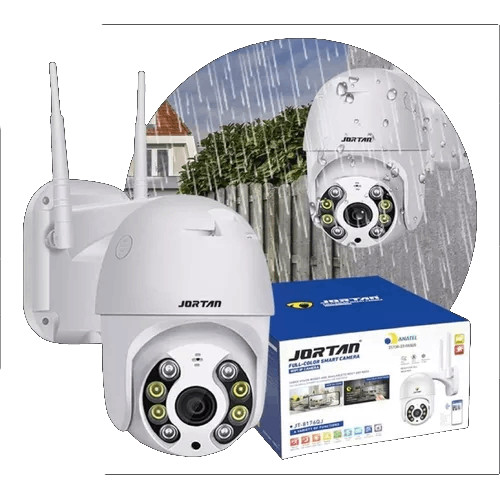 CAMERA DE SEGURANCA EXTERNA WI-FI JORTAN FULL COLOR SMART JT-8276QJ ...