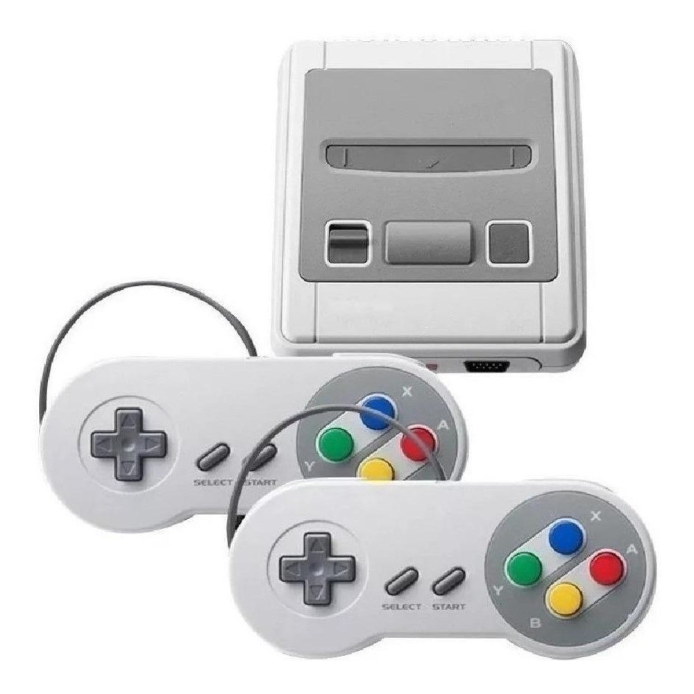Console Retro Super Mini SFC 620 Jogos 8Bit 2 Controles | Shopee Brasil
