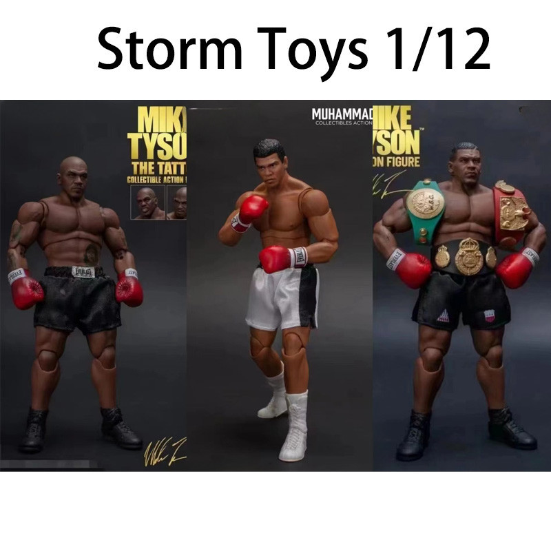 1/12 Boxeador Campeão Mike Tyson Colecionável Modelo 3 Cara De Cabeça ...