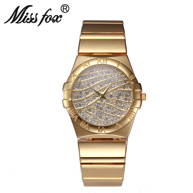 Relógio da marca Miss Fox, atacado, relógio de quartzo com pulseira de ...