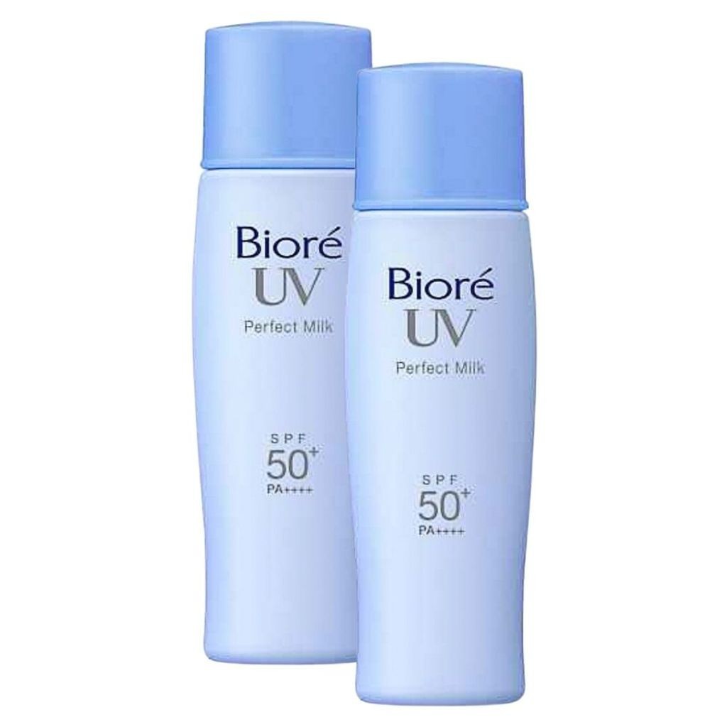 Kit 2 Protetor Solar Bioré FPS 50 Perfect Milk 40ml | Shopee Brasil