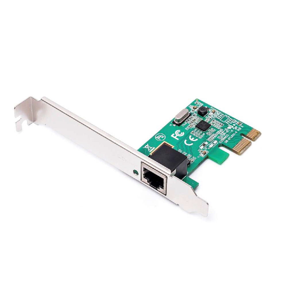 PLACA DE REDE PCI-EXPRESS 10/100/1000 MBPS GIGABIT ETHERNET - KNUP - REALTEK 8111E-S PCIE ...
