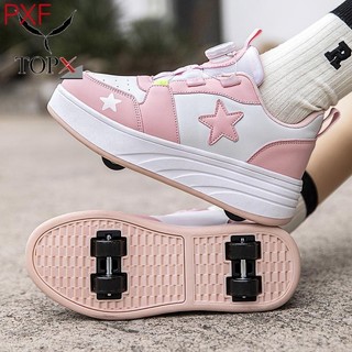 [Sapatos De Rodas Para Meninas Quatro Pessoas Fers E Crianças No ...