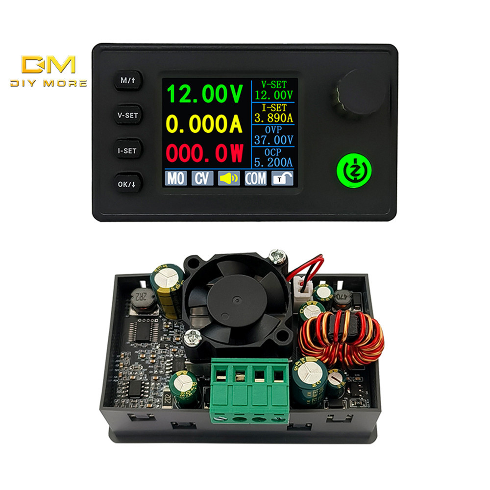 Diymore Sk90c Tela Colorida Cnc Regulador De Tensão Ajustável Fonte De