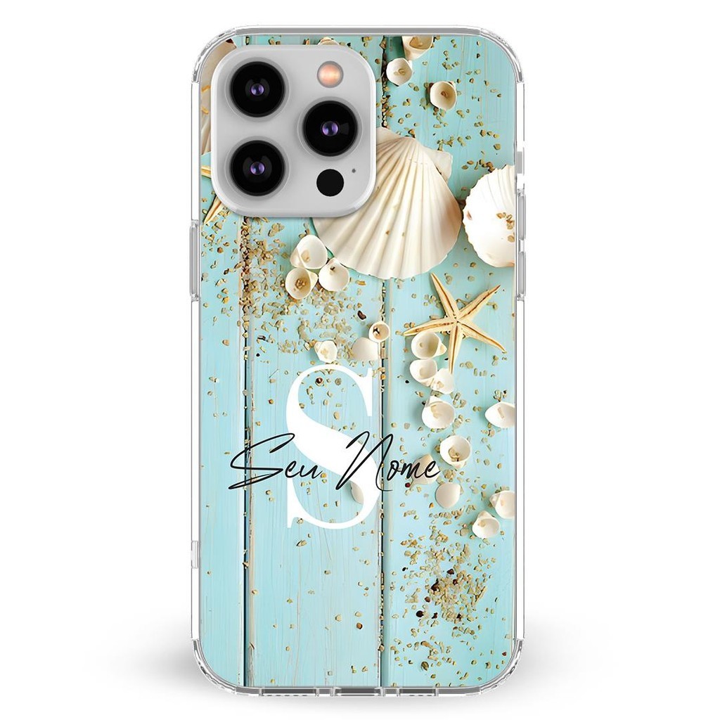 Capa Cases Capinha De Celular Conchas Personalizada Com Seu Nome ...
