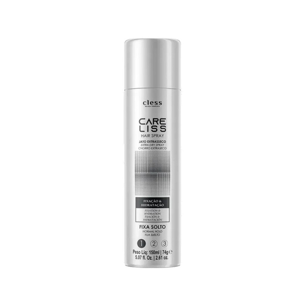 CLESS HAIR SPRAY CARE LISS 150ML NORMAL | Shopee Brasil