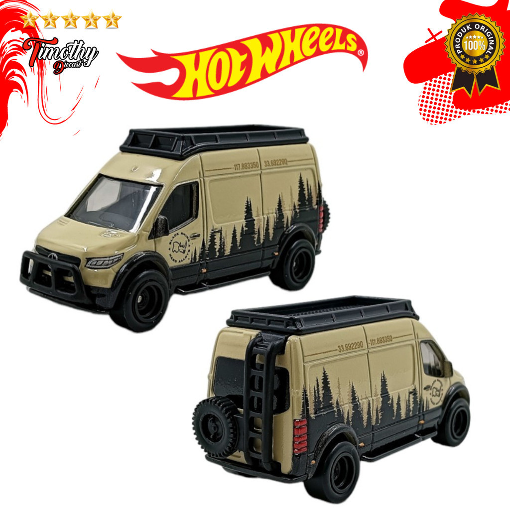Hot Wheels Mercedes Benz Sprinter Tourer Com Rodas Quentes Novo Loose ...