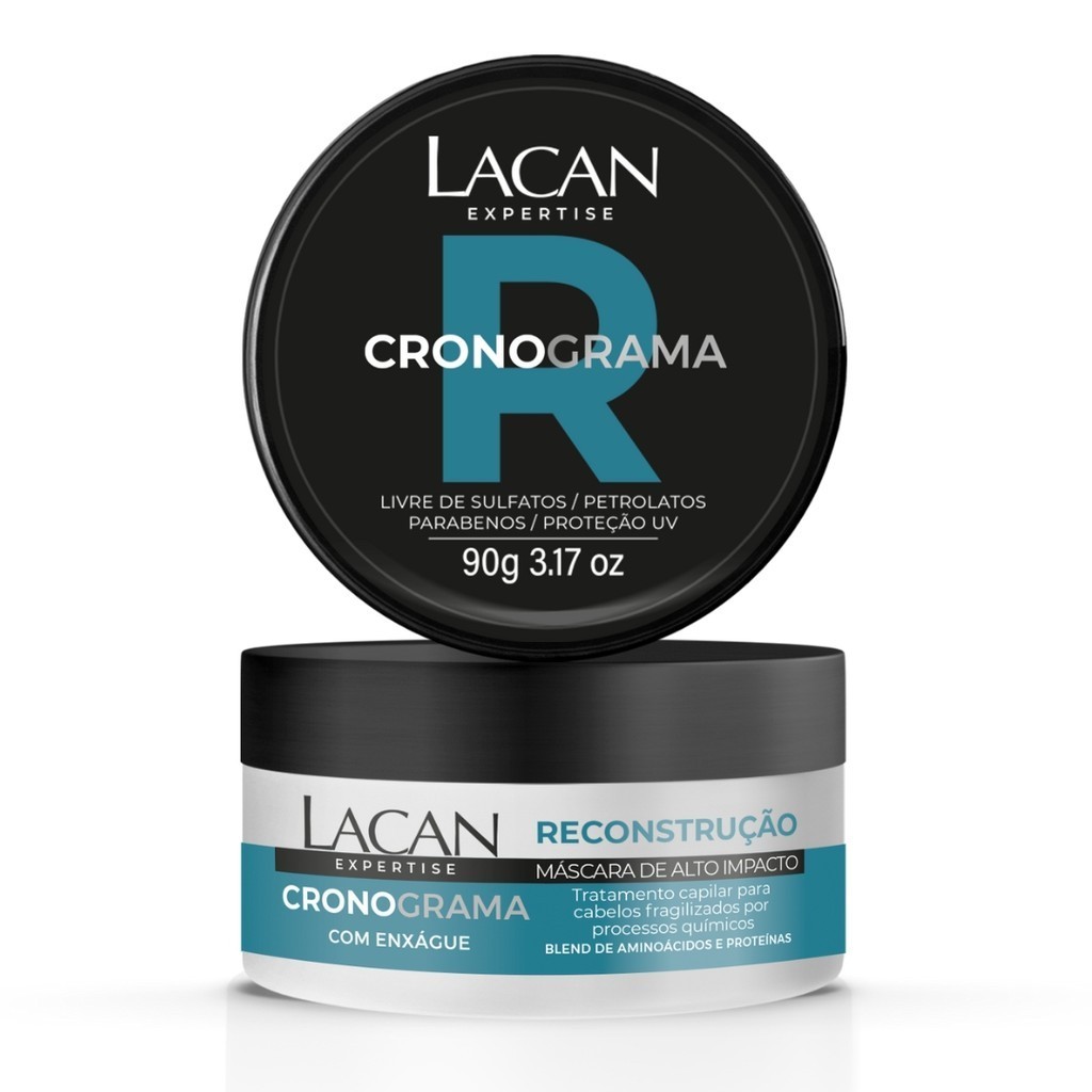 Mascara Alto Impacto Cronograma Lacan 90g Reconstrução | Shopee Brasil