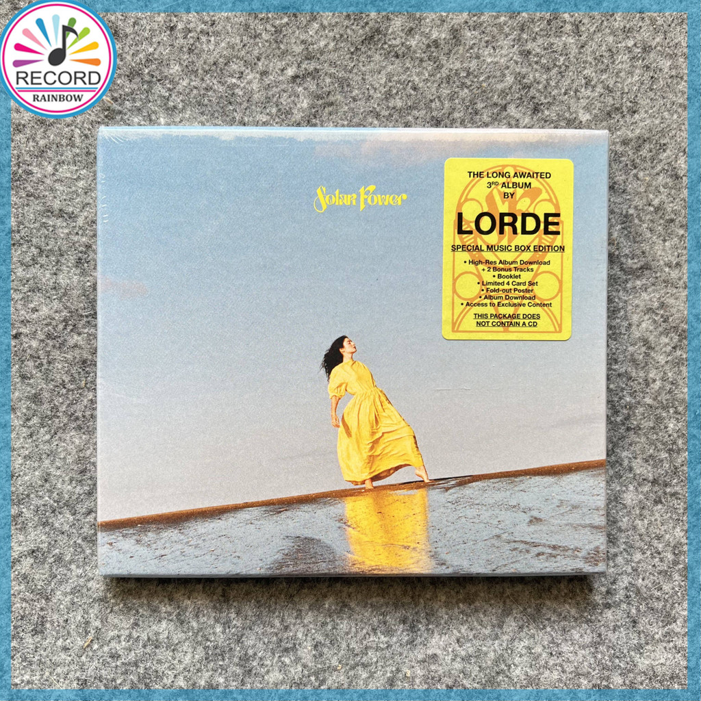 Lorde Solar Power Digital Album Box Set [Lacrado] Brand New Br | Shopee ...