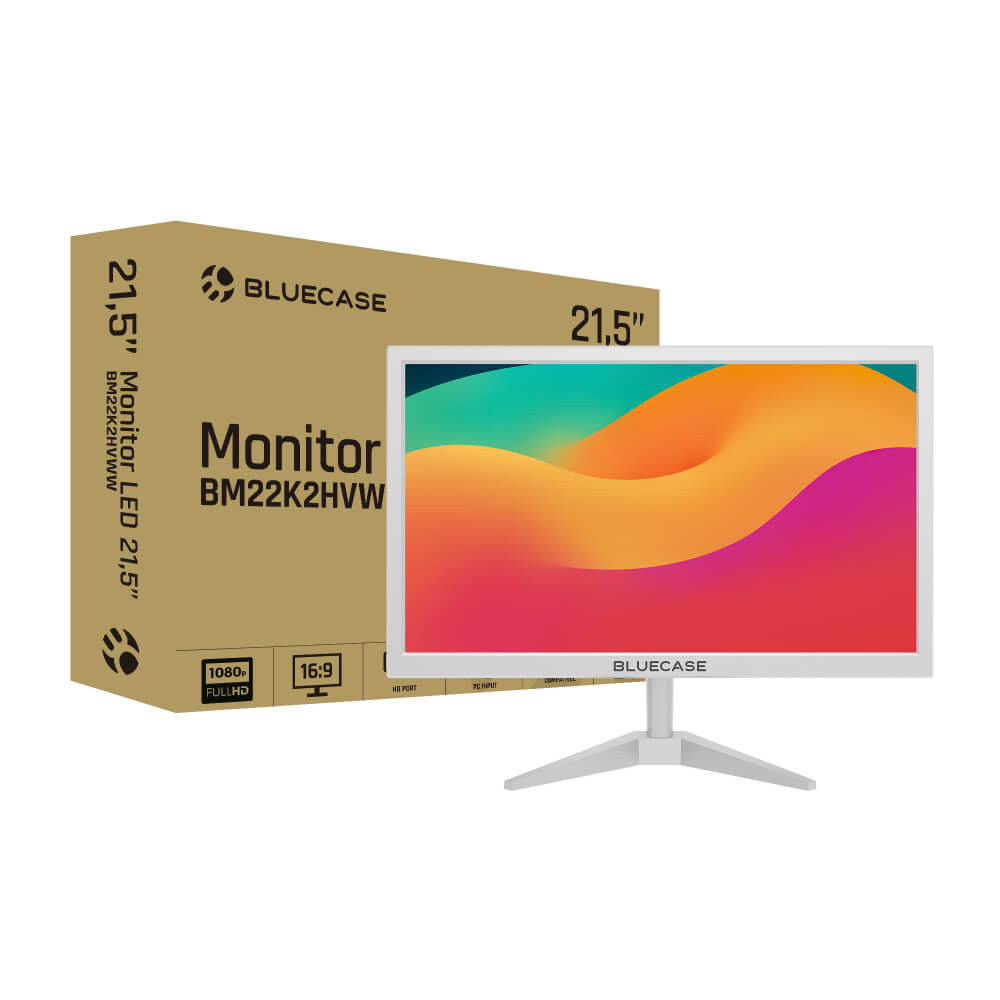 Monitor 21,5'' FULL HD 1080P HDMI VGA 75Hz 5ms BM22K2HVWW | Shopee Brasil