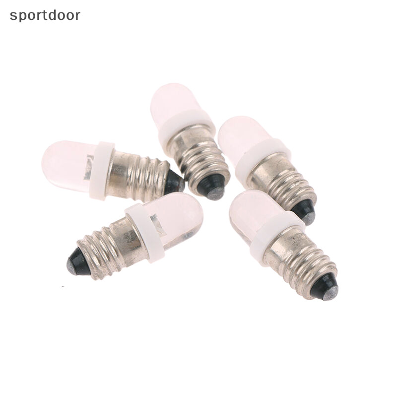 [sportoutdoor] 5 Unidades E10 Lâmpada Led E10 DC 3V 6V 12V 24V De ...