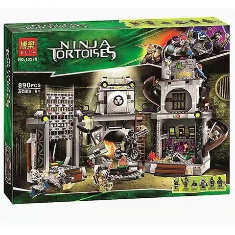 Compatível com Lego Teenage Mutant Ninja Turtles Series Turtle Base ...