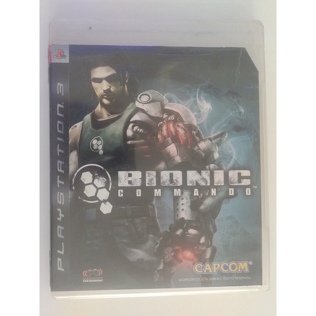PS3 - Bionic Commando Bom Estado Caixinha E A Midia Fisica | Shopee Brasil