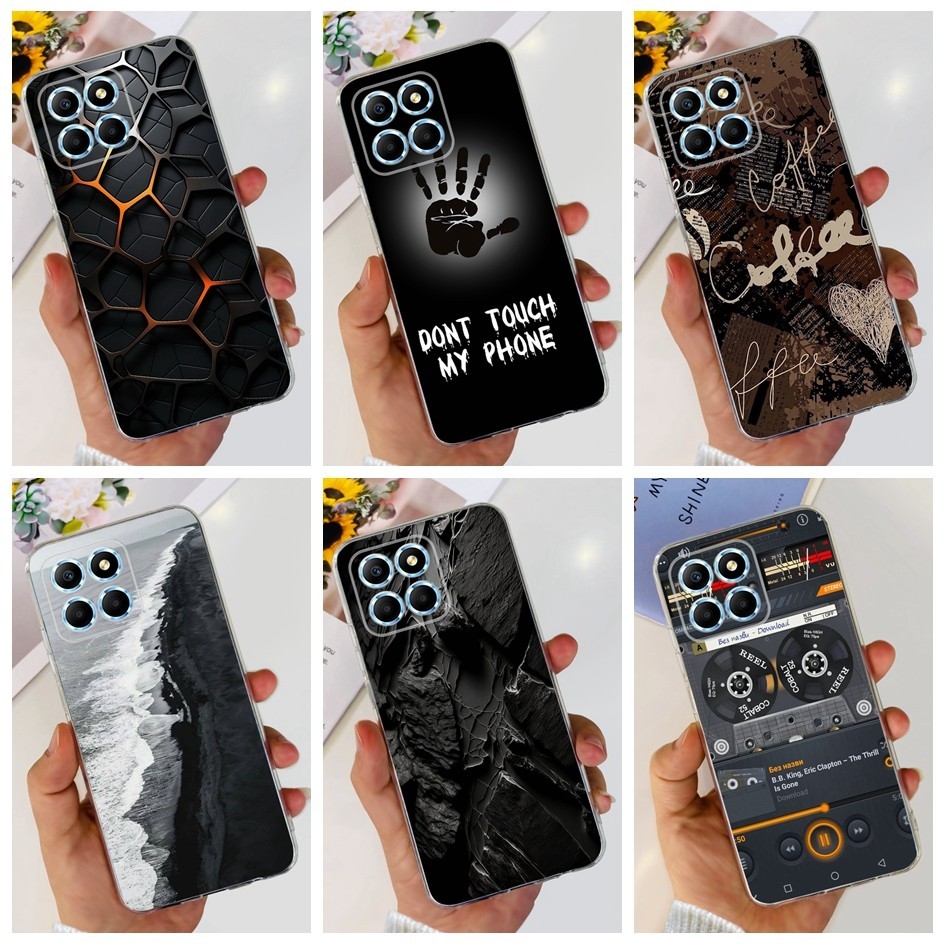 Para Honor X8b Caixa LLY-LX1 LX2 LX3 Capa Macia De Silicone ...